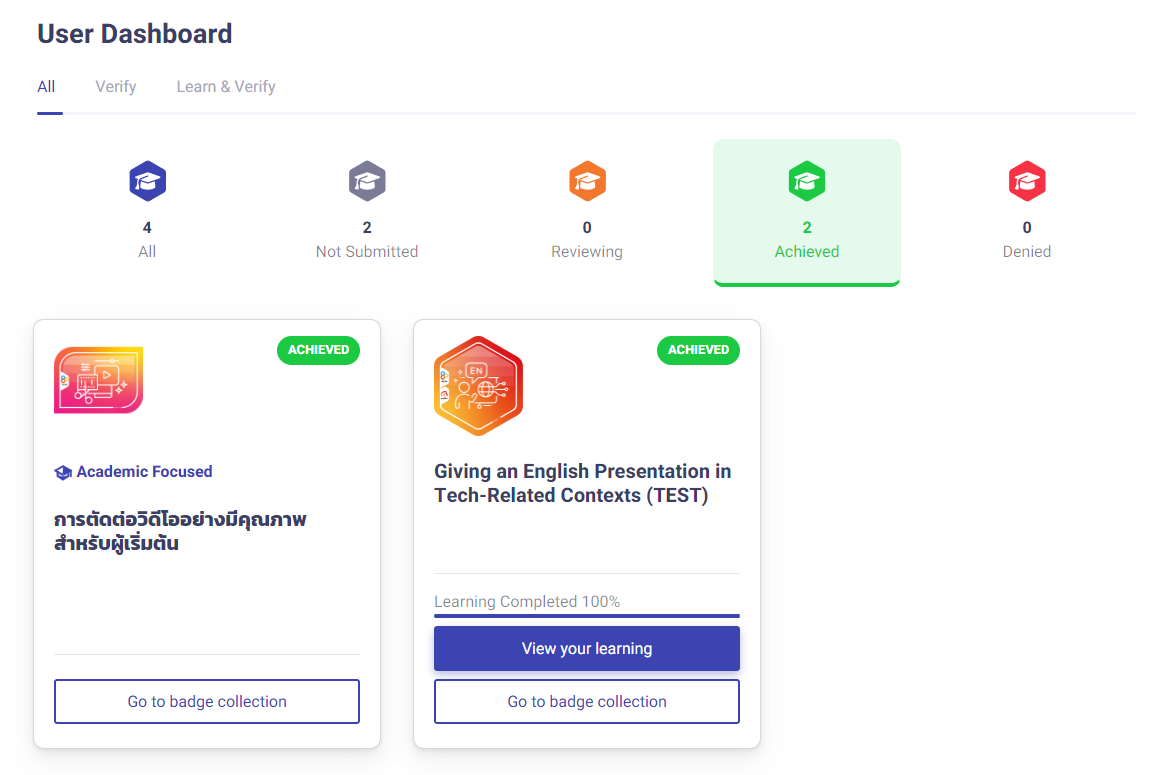 How to share a Digital Badge on social network – 4Life Support